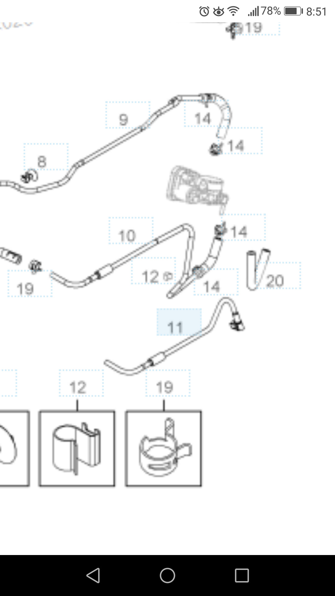 Треснула трубка — Opel Astra H, 1,8 л, 2013 года | поломка | DRIVE2