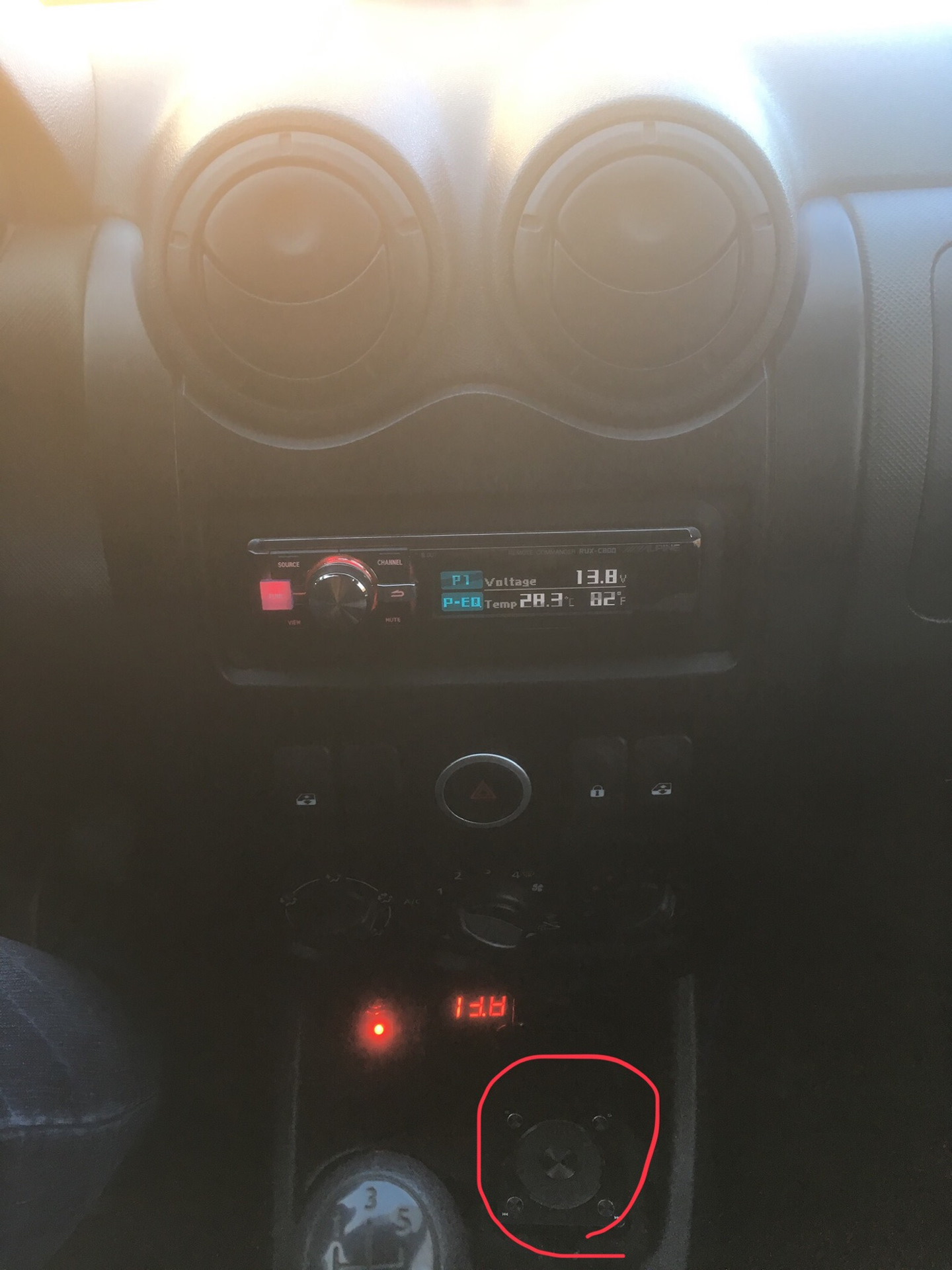 Установка Alpine rux c800 — Lada Ларгус, 1,6 л, 2017 года | автозвук ...