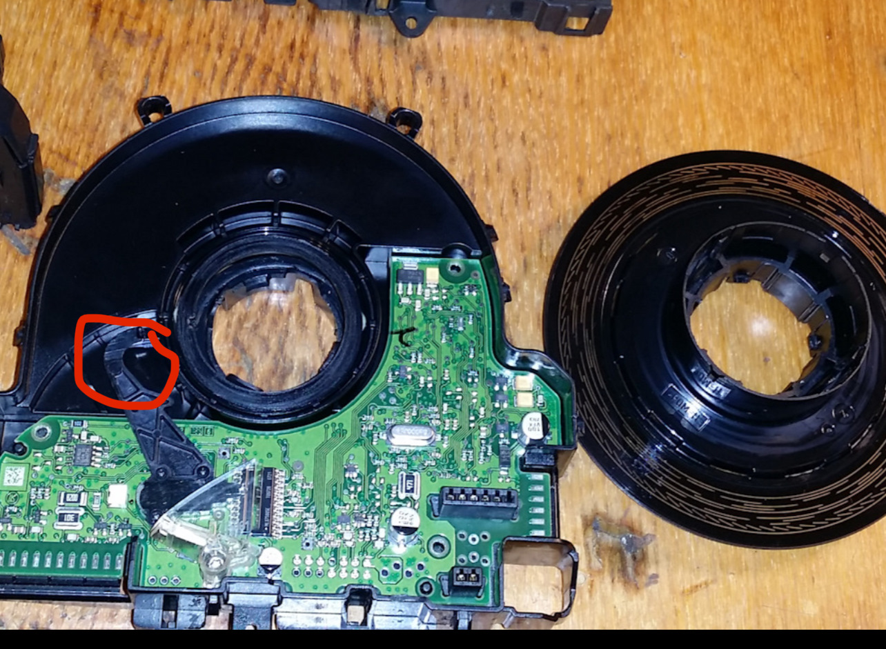 Ремонт датчика положения руля G85 — исправление дампа памяти eeprom ...