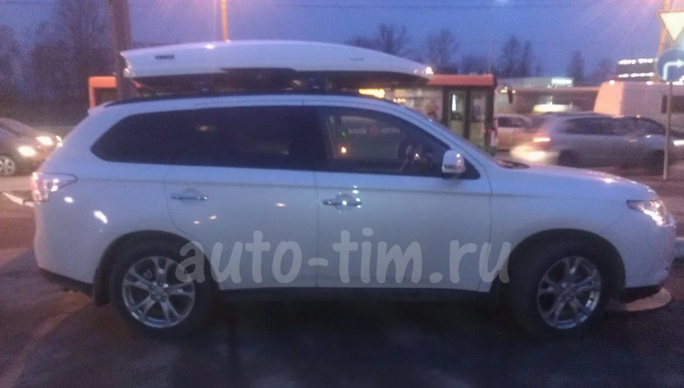 Мороз и боксы. И. вот оно ( — Mitsubishi Outlander (3G), 2,4 л, 2013 ...