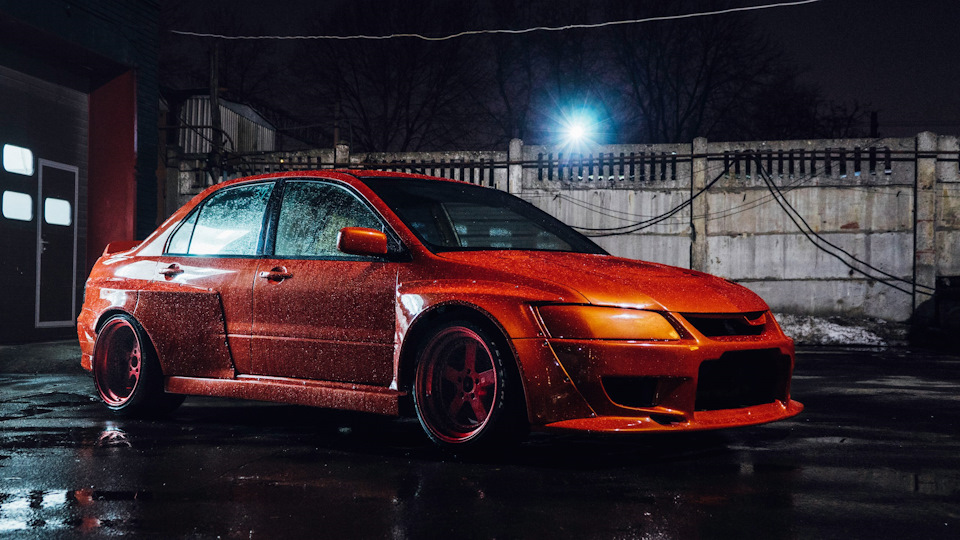Кит расширения для Mitsubishi Lancer Evolution VII/VIII/IX — Clinched на DRIVE2