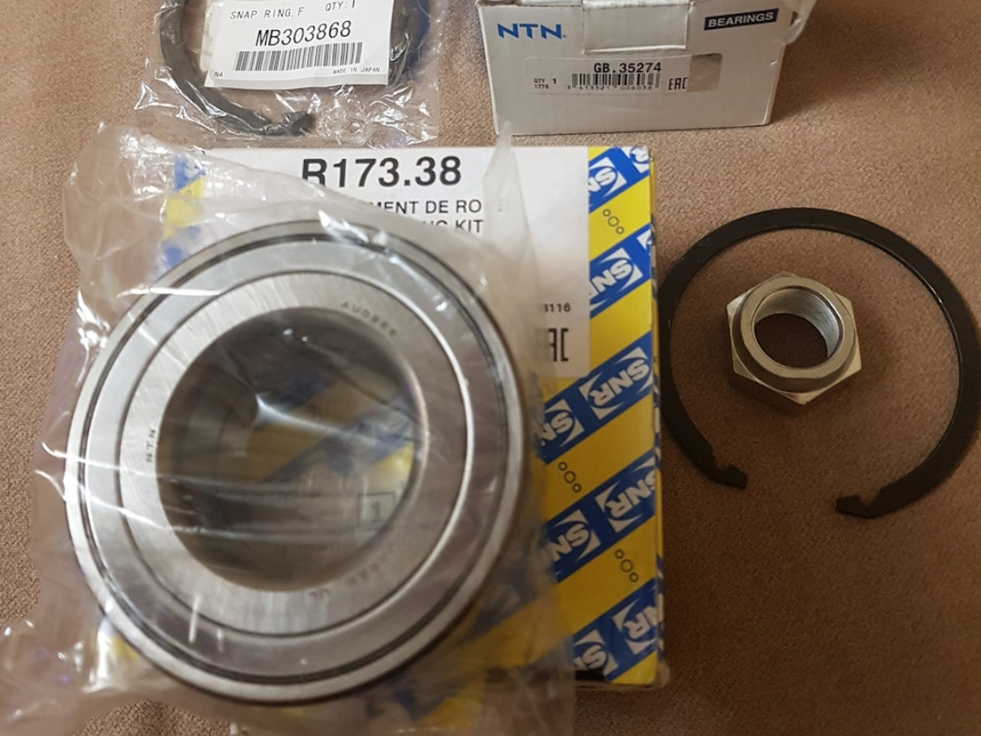 Загудел ступичный Подшипник — Mitsubishi Outlander (1G), 2,4 л, 2005 ...