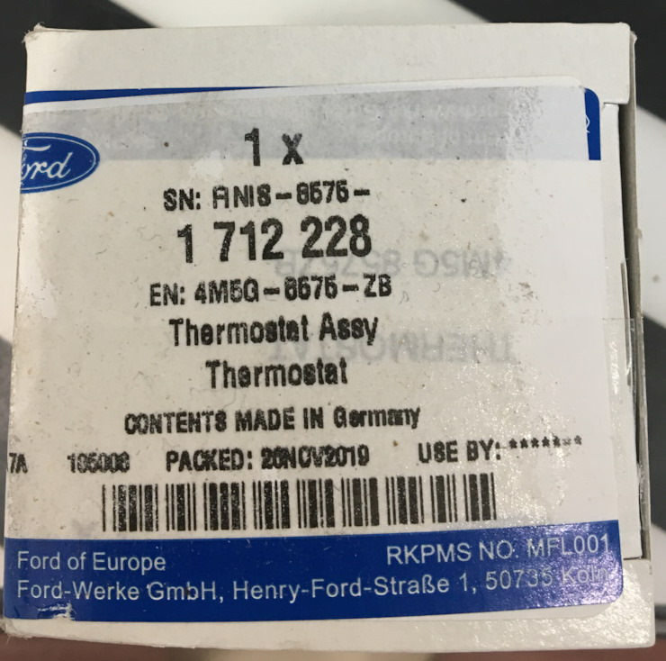 3. Замена термостата и датчика температуры ОЖ; — Ford Focus Hatchback ...