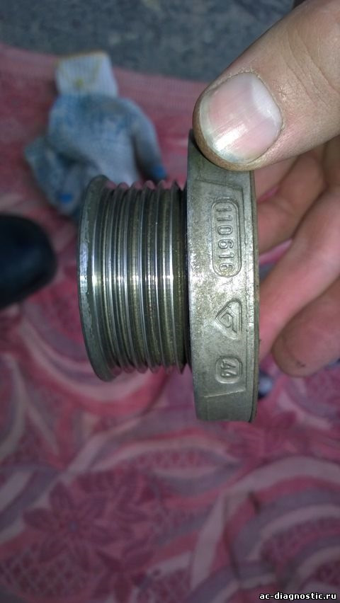 Дребезг (рыпение) от шкива коленвала. 123031777R. 123033245R ...