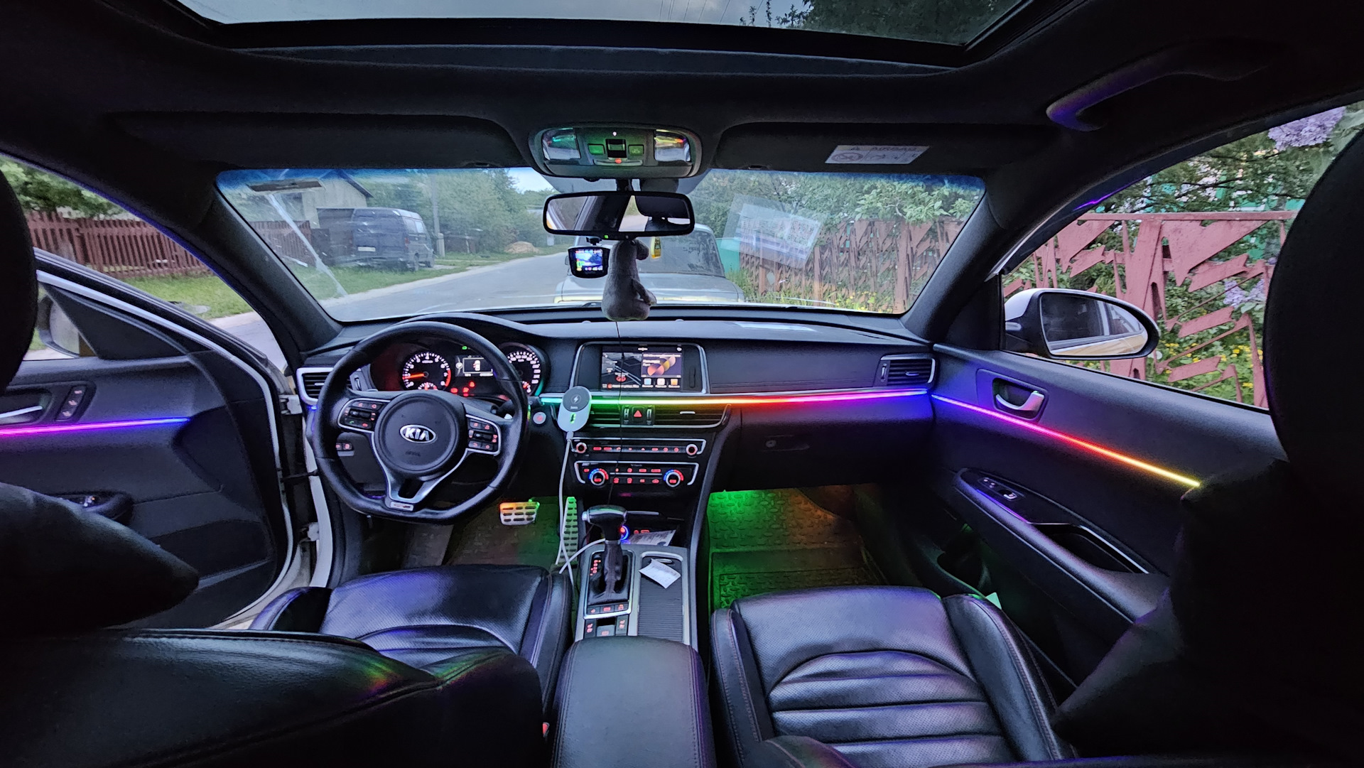 2️⃣6️⃣ 🖤Ambient Light MTF💣😊( Ч.4 Обзор ) — KIA Optima (4G), 2 л, 2018 ...