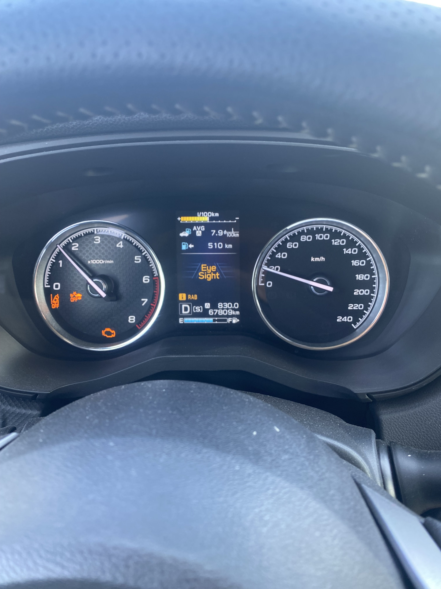 Первая поломка. Термостат. Ошибка P26A3 — Subaru Forester (SK), 2,5 л ...