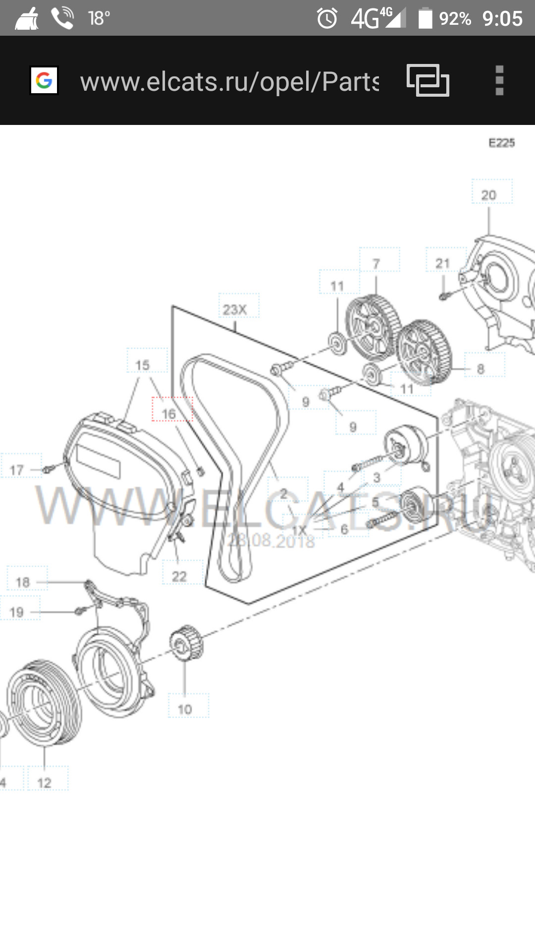 Где фазовращатели на a16let? — Opel Astra J, 1,6 л, 2011 года ...