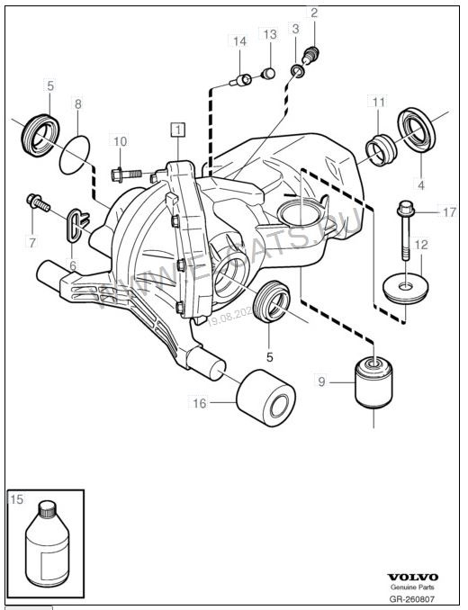 Масло на конечной передаче — вопрос знатокам — Volvo XC70 II, 2,5 л ...
