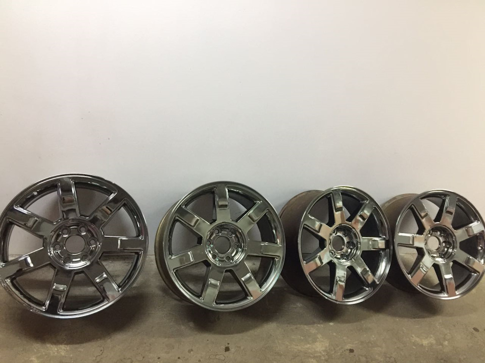 Ищу диски 22" от Infiniti QX56 — Chevrolet Tahoe (GMT800), 5,3 л, 2003 ...