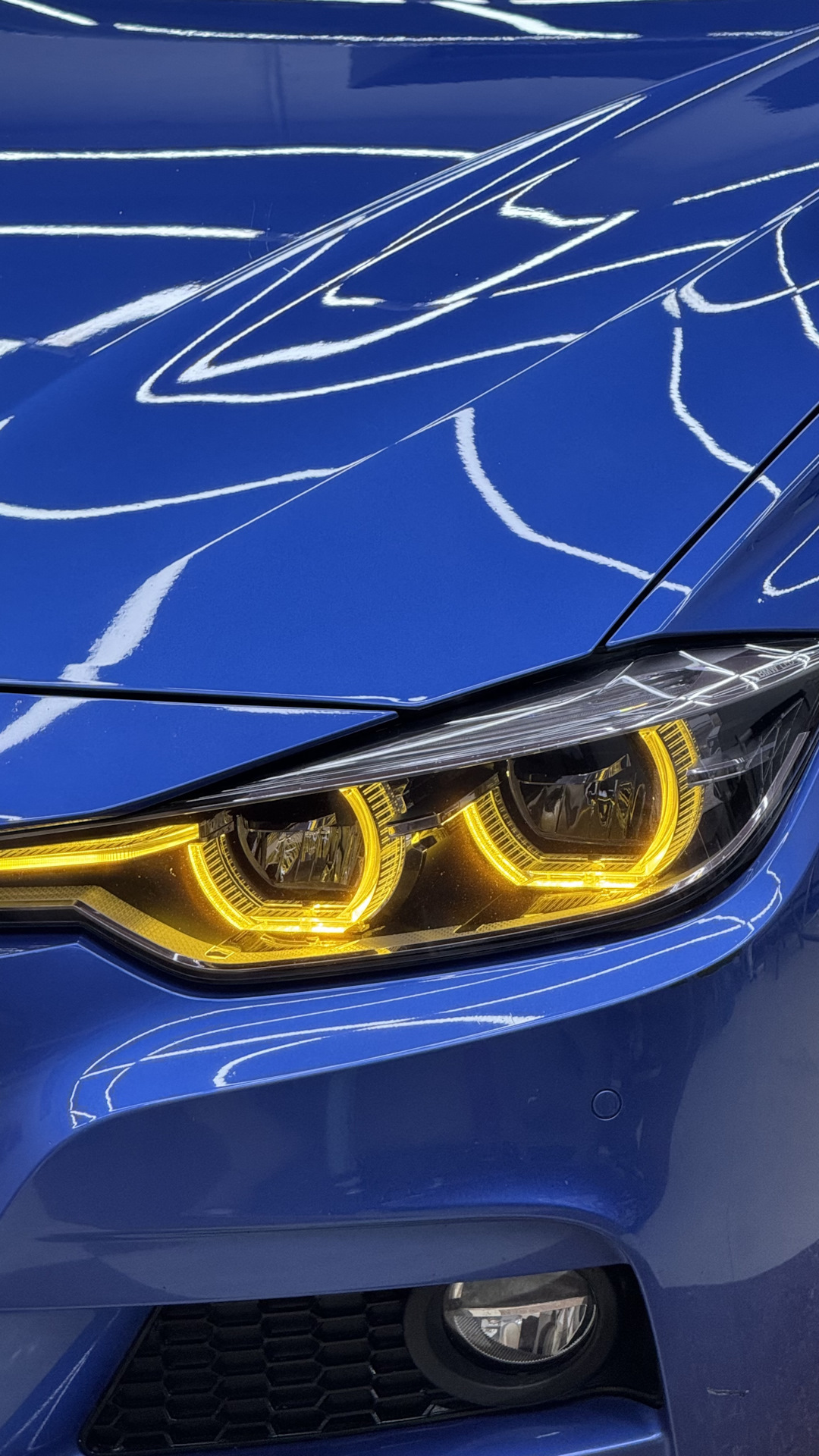 Желтые фары — BMW M4 Coupe (F82), 3 л, 2014 года | просто так | DRIVE2