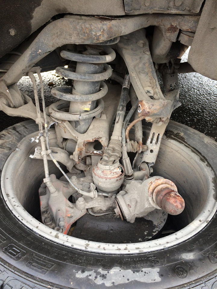 Стойки заднего стабилизатора — Volvo XC90 (1G), 2,4 л., 2008 года ...