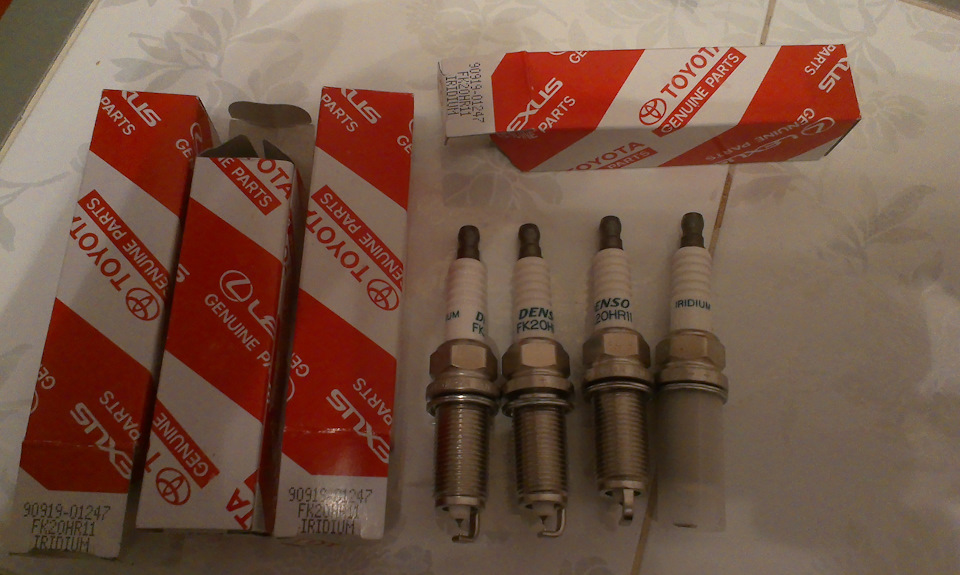 Правильная покупка иридиевых свечей DENSO FK20HR11 и FK16HR11 (TOYOTA ...