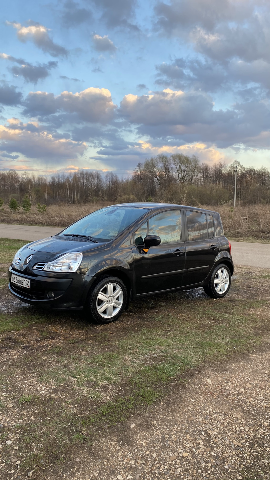 Оловянный Modus (10 лет вместе) — Renault Modus, 1,2 л., 2004 года ...