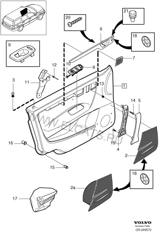 Нужна помощь в номере клипсы. — Volvo S60 (1G), 2,4 л, 2008 года ...