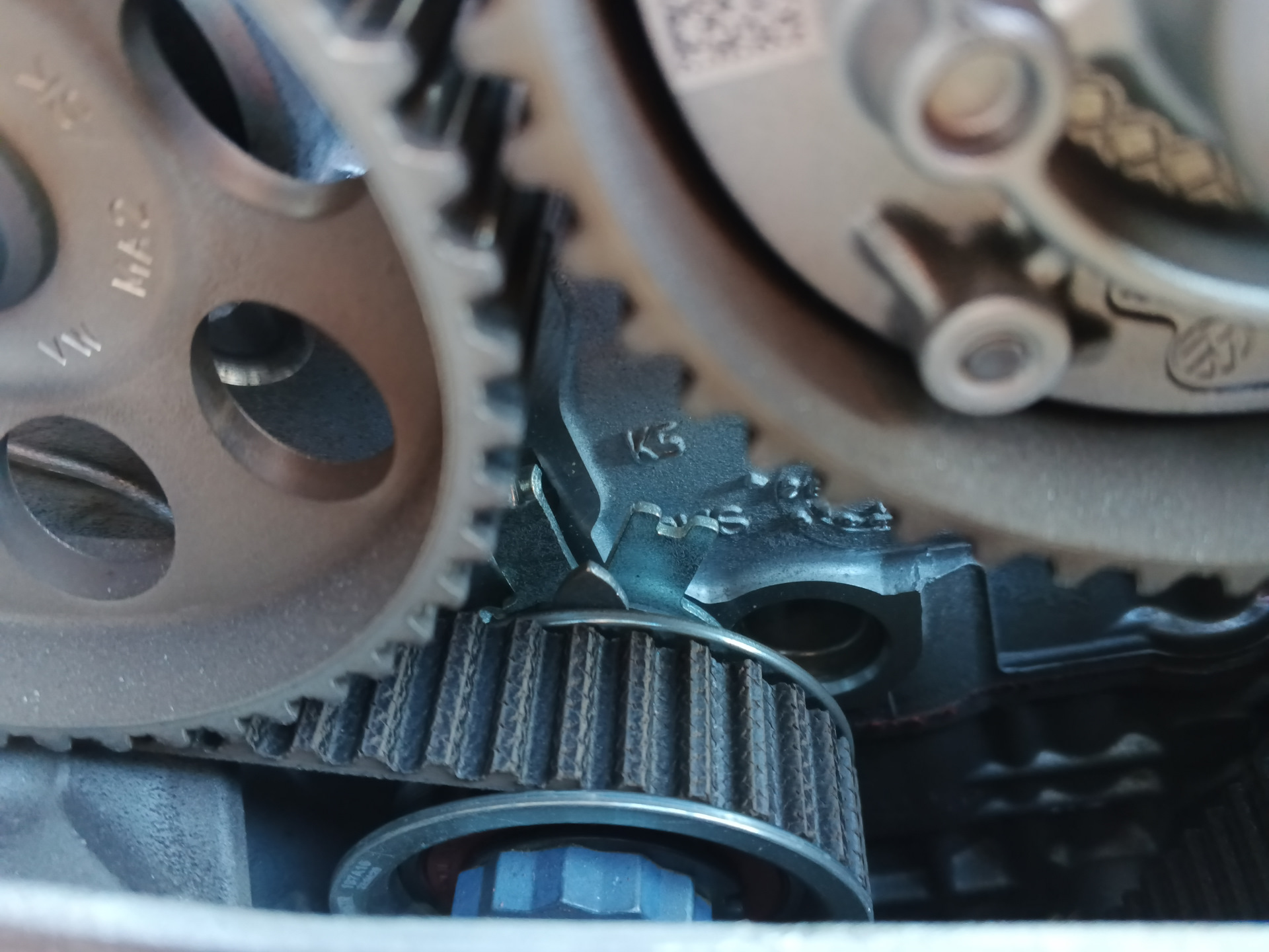 Замена ремня грм cwva ea211 — Volkswagen Polo Sedan, 1,6 л, 2018 года ...