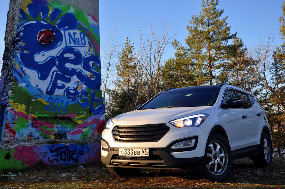 OMG — SSR Vienna Tanabe lr7 Hyper — Hyundai Santa Fe (3G), 2,2 л, 2013 ...