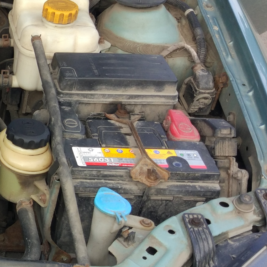 Замена АКБ на Delkor 80D23R — Chevrolet Lacetti 5D, 1,6 л, 2012 года ...