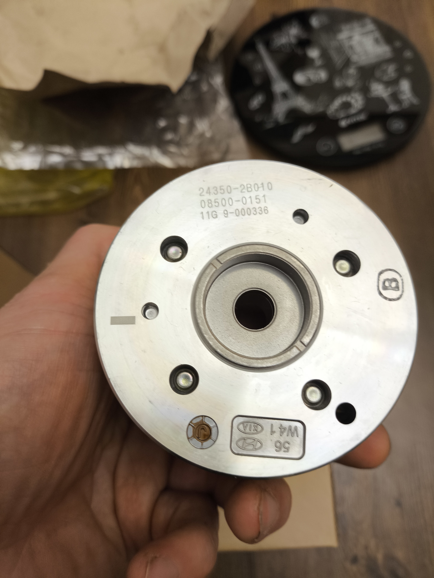 Замена фазовращателя на G4FA KIA RIO 3 (устранение ошибки P0011) — KIA ...