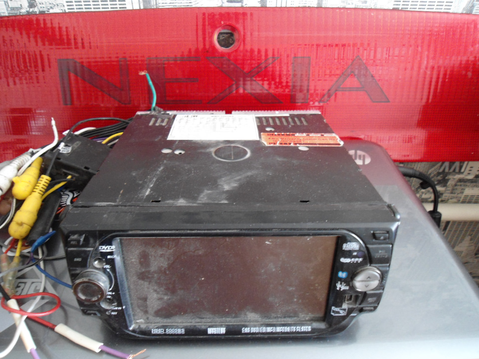 Магнитола JVC KW-R710 2din — Daewoo Nexia (N150), 1,5 л, 2011 года ...