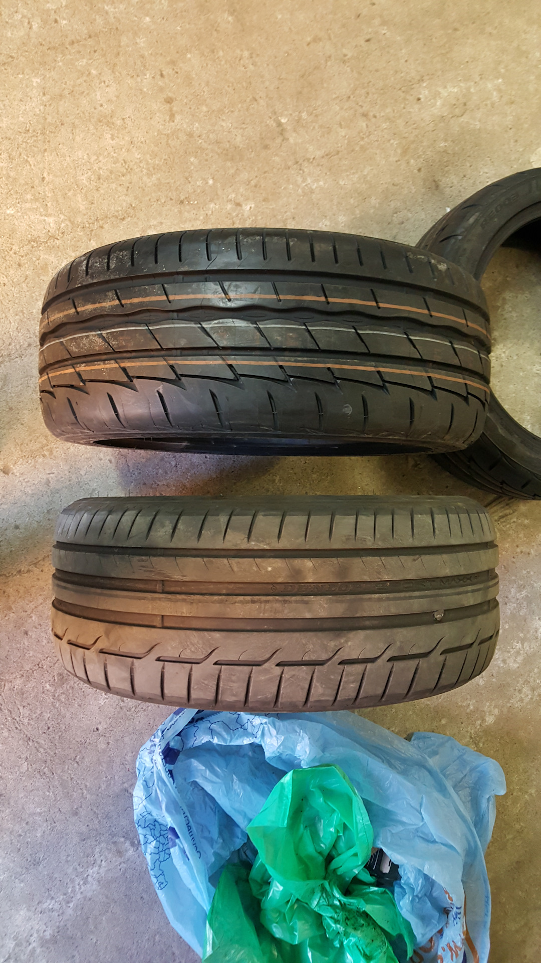 Bridgestone Potenza Adrenaline RE003 — Honda Accord (7G), 2,4 л, 2007 года | шины | DRIVE2