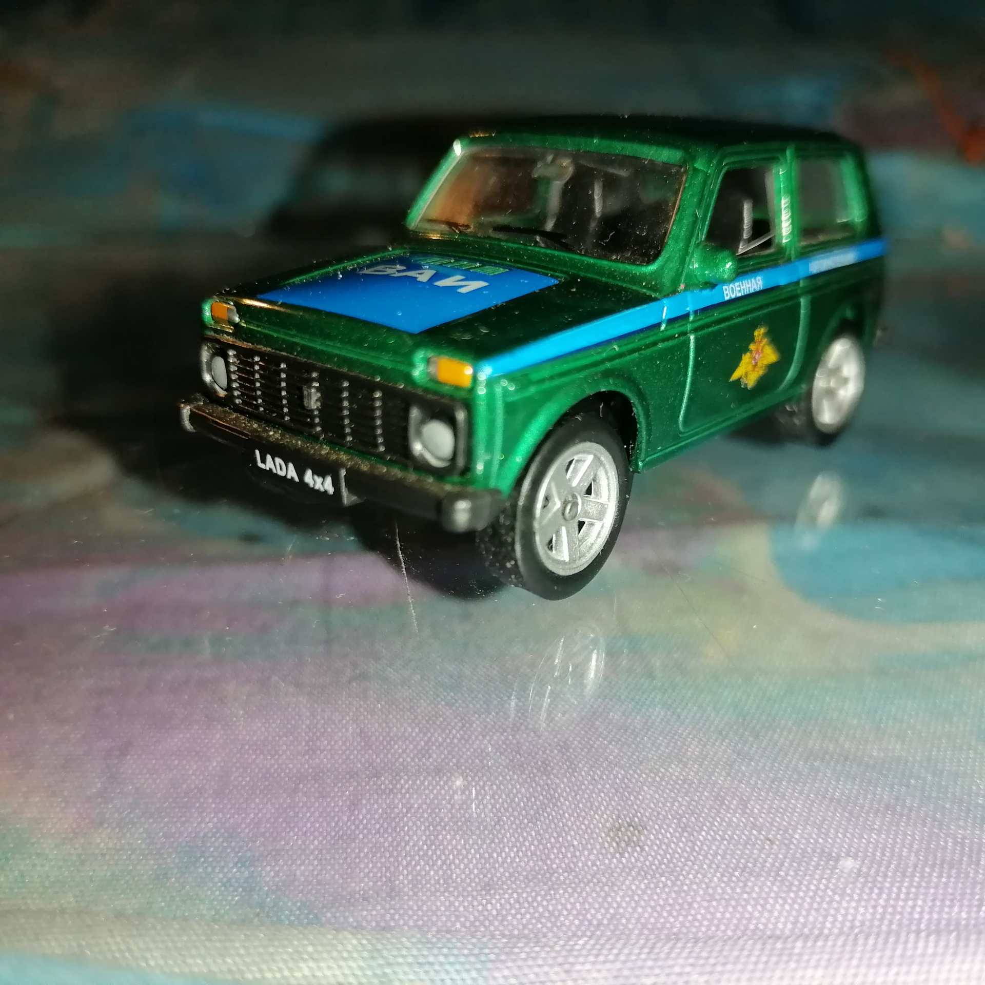 Моделька Нивы 1:60 — Lada 4x4 3D, 1,8 л, 1995 года | просто так | DRIVE2
