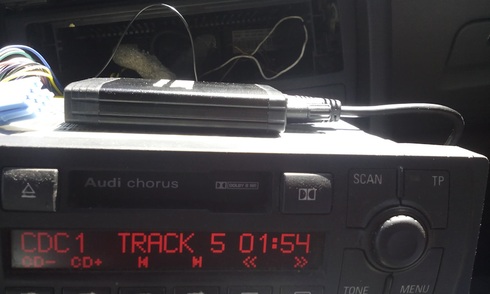 Наконец-то разжился Yatour — Audi A6 (C5), 1,8 л, 1997 года | автозвук | DRIVE2