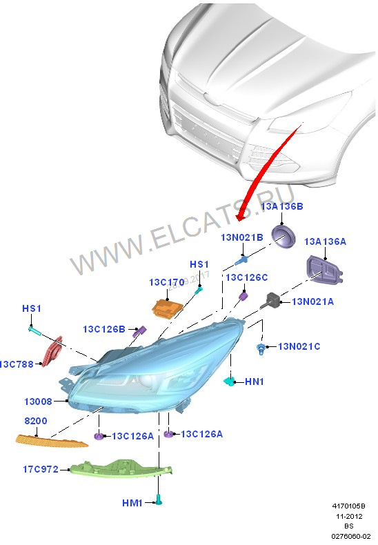 Друзья! Ксенон? — Ford Kuga (2G), 2,5 л, 2017 года | тюнинг | DRIVE2