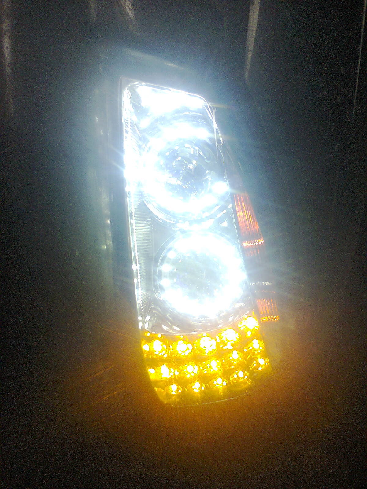 Фары ProSport на калину — Lada Калина Универсал (1G), 1,6 л, 2011 года ...