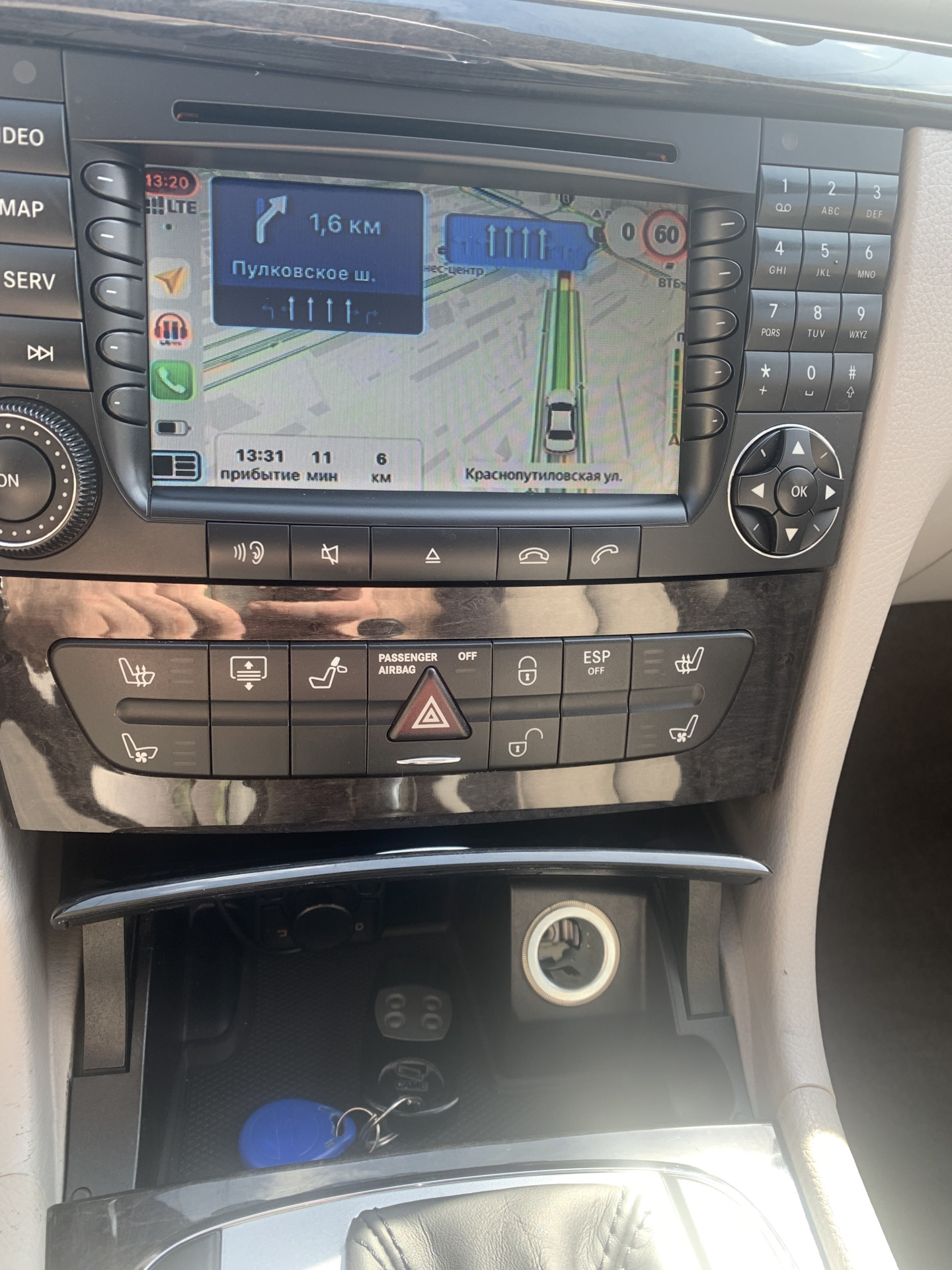 Комманд ntg1 — Mercedes-Benz E-Class (W211), 3,2 л, 2004 года ...