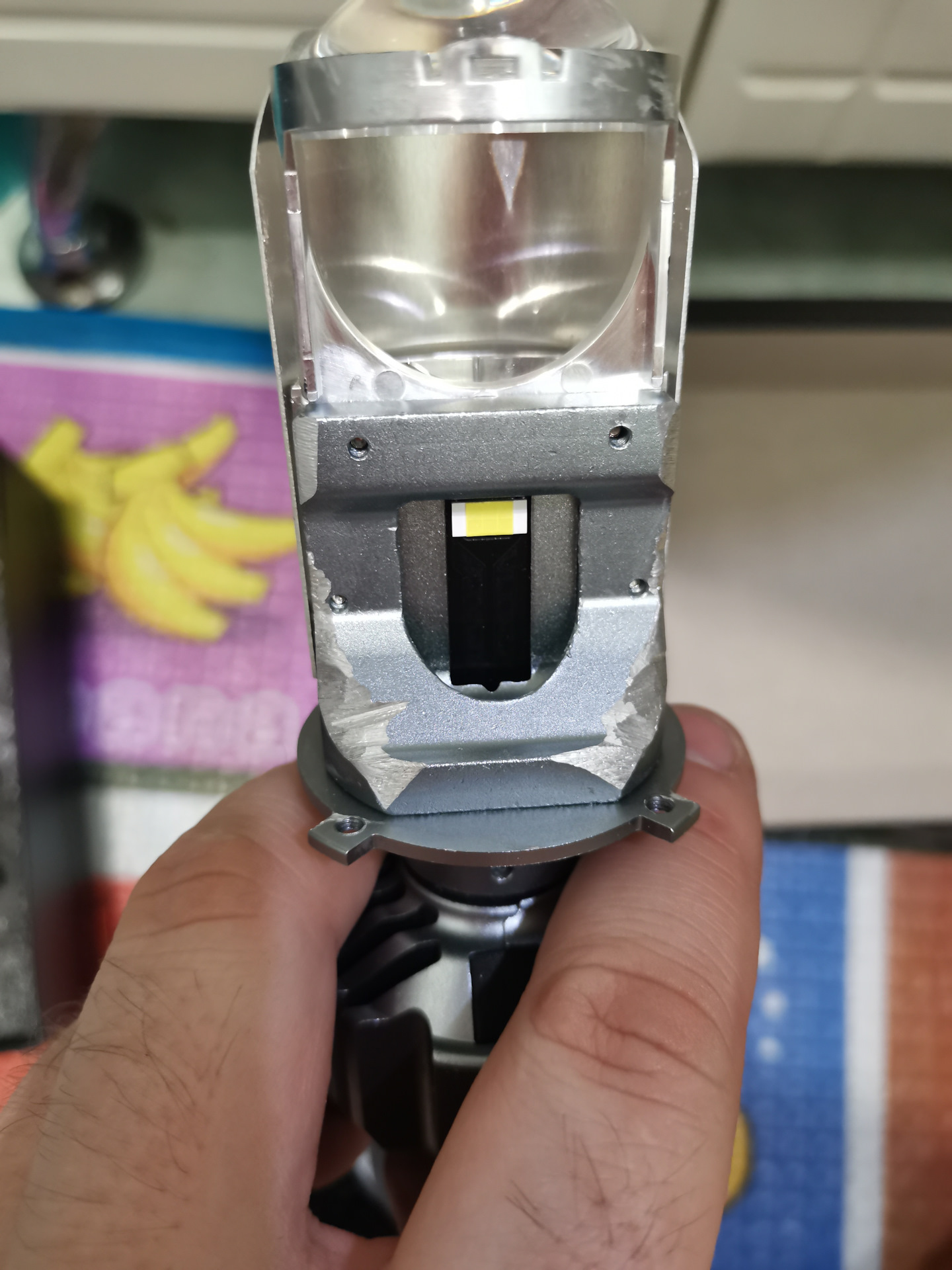 Мини линзы f40 + птф Viper led laser pro — Lada Гранта Drive Active, 1 ...