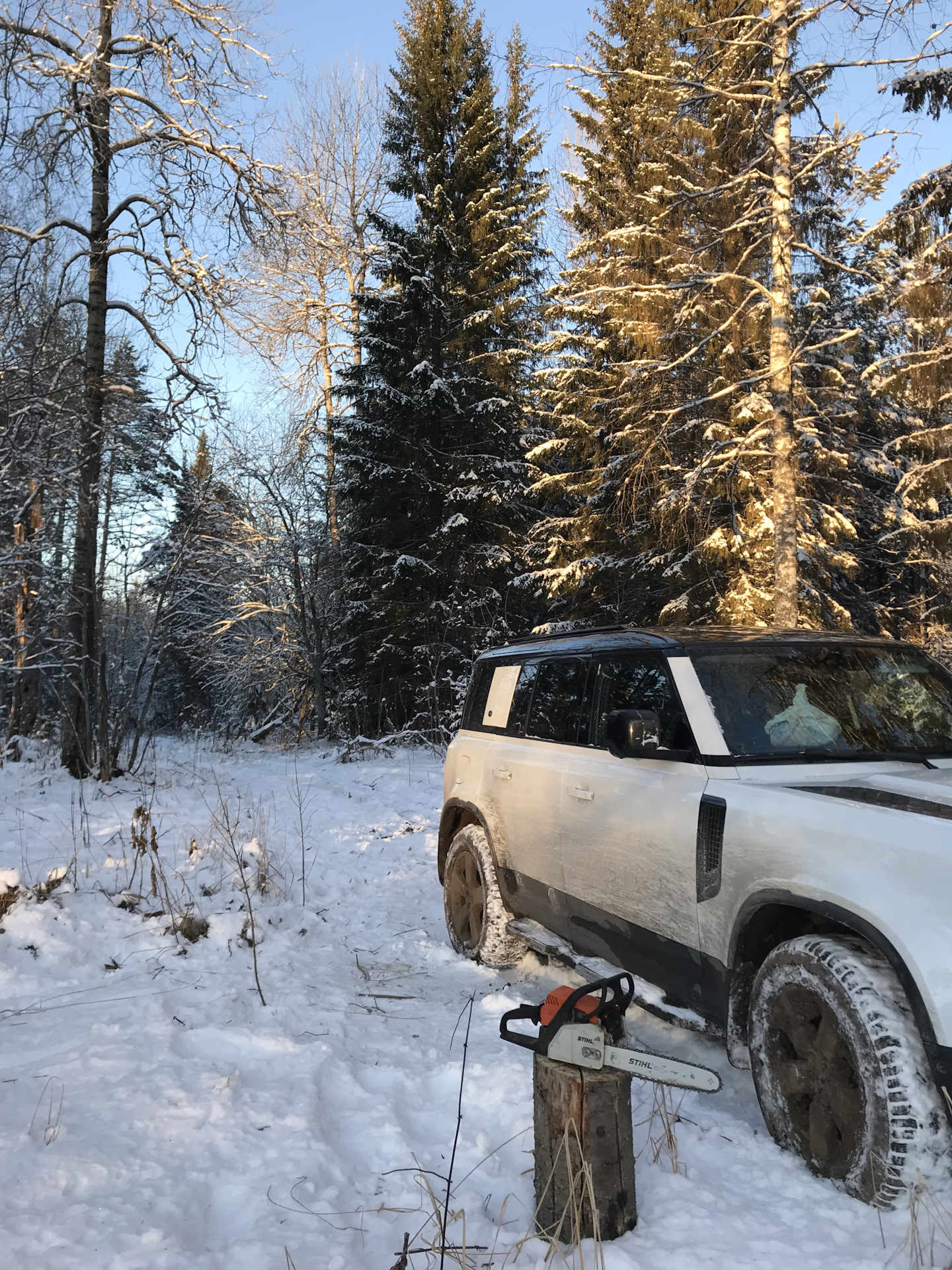 Защитные накладки на кузов — Land Rover Defender (L663), 3 л, 2022 года ...