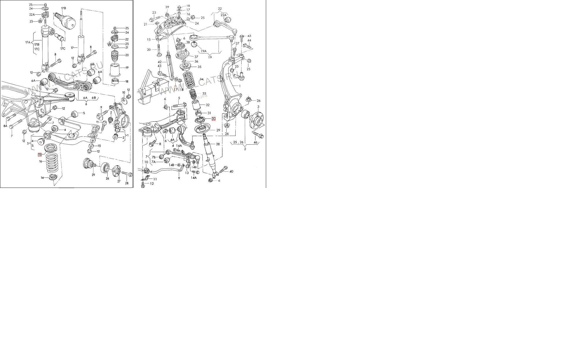 Подскажи по пружинам — Audi A8 (D2), 3,3 л, 2001 года | запчасти | DRIVE2