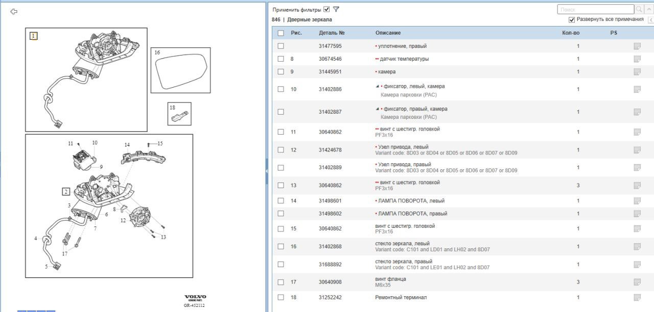 Нужна помощь с зеркалом — Volvo S60 (3G), 2 л, 2019 года | просто так ...