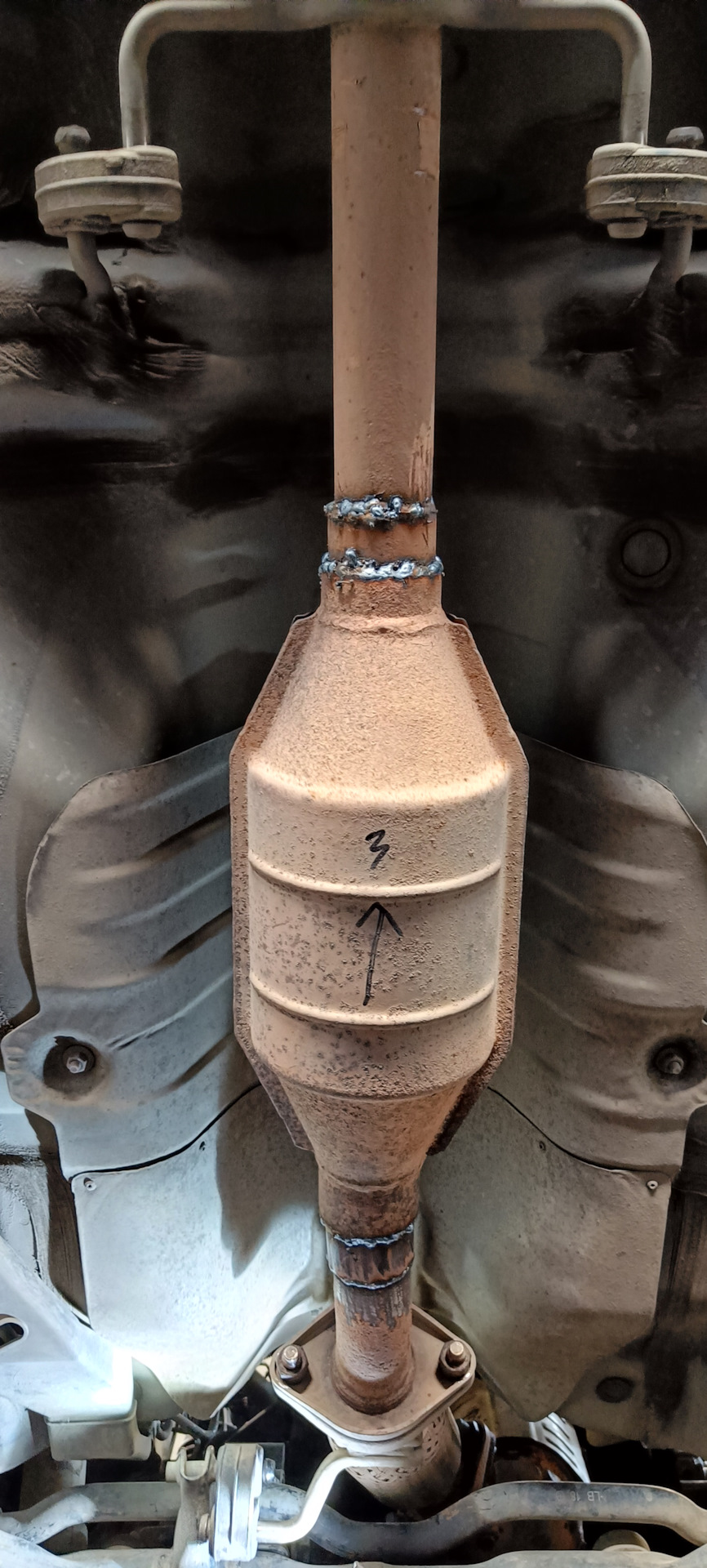 Установка катализатора SUNAWTO EURO 5! — KIA Ceed (1G), 1,6 л, 2010 ...