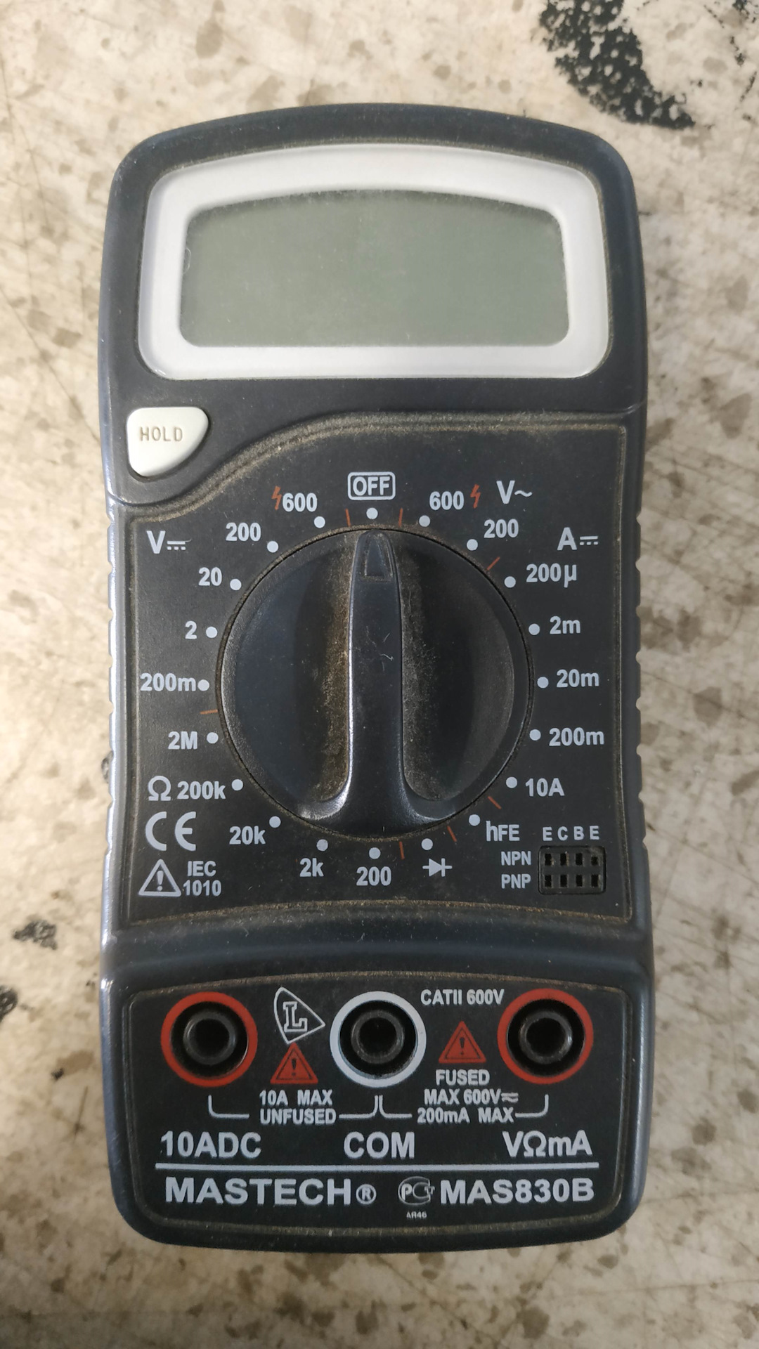 Мультик Mastech MAS830B — DRIVE2