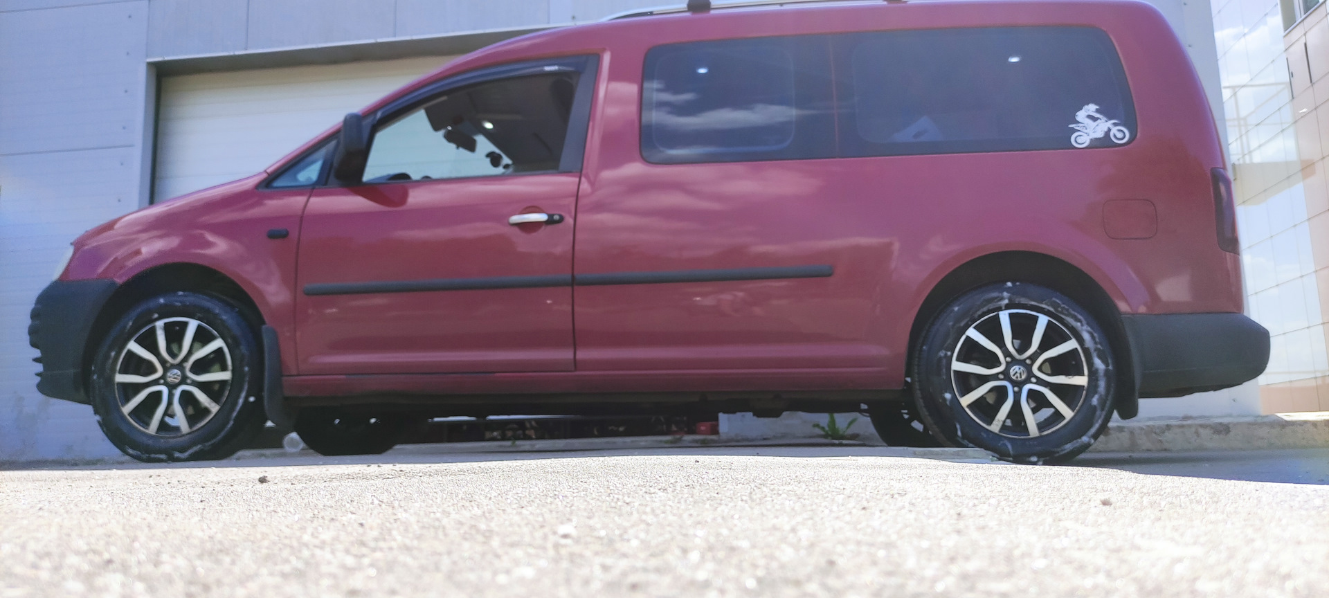 Перешёл на 205/65 16 — Volkswagen Caddy (3G), 1,6 л, 2009 года | шины ...