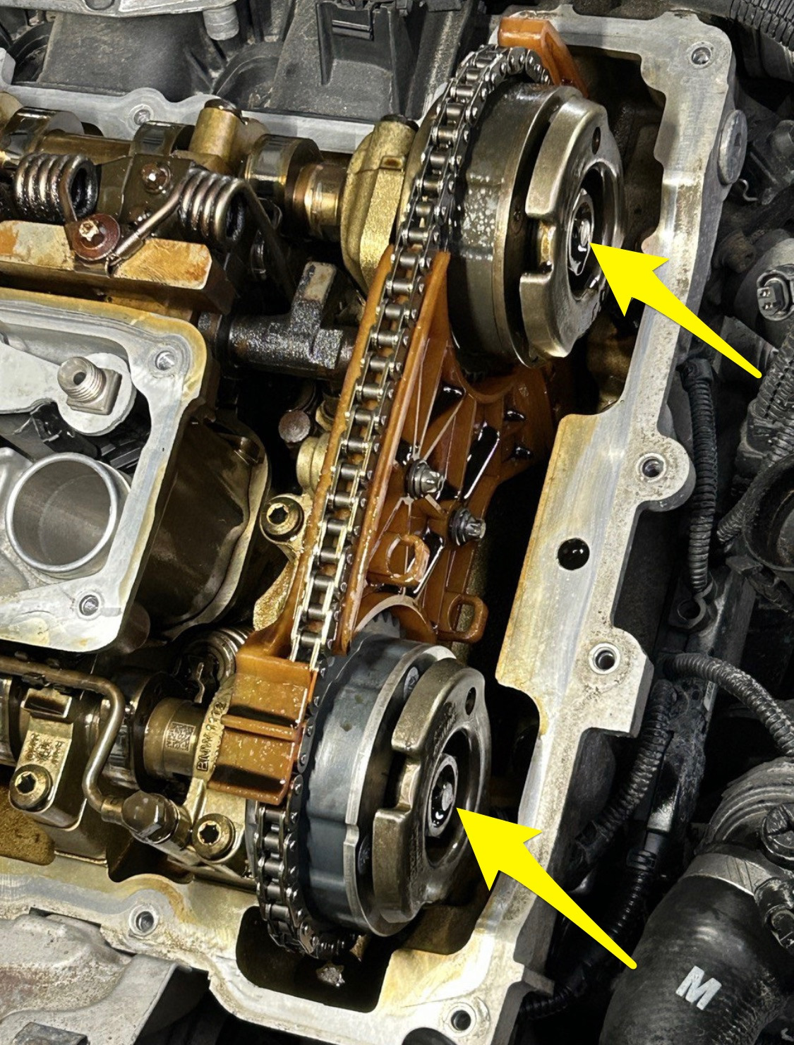 Ошибка 130308. Замена выпускного VANOS. — BMW X3 (F25), 2 л, 2013 года ...