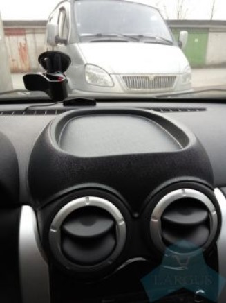 Накладка органайзер "Дуплекс" Рено Логан фаза2 — Renault Logan (1G), 1 ...