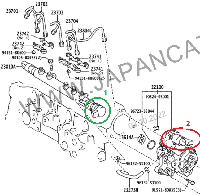 Ошибка p1272 — Toyota Corolla (140/150), 1,4 л, 2009 года | поломка ...