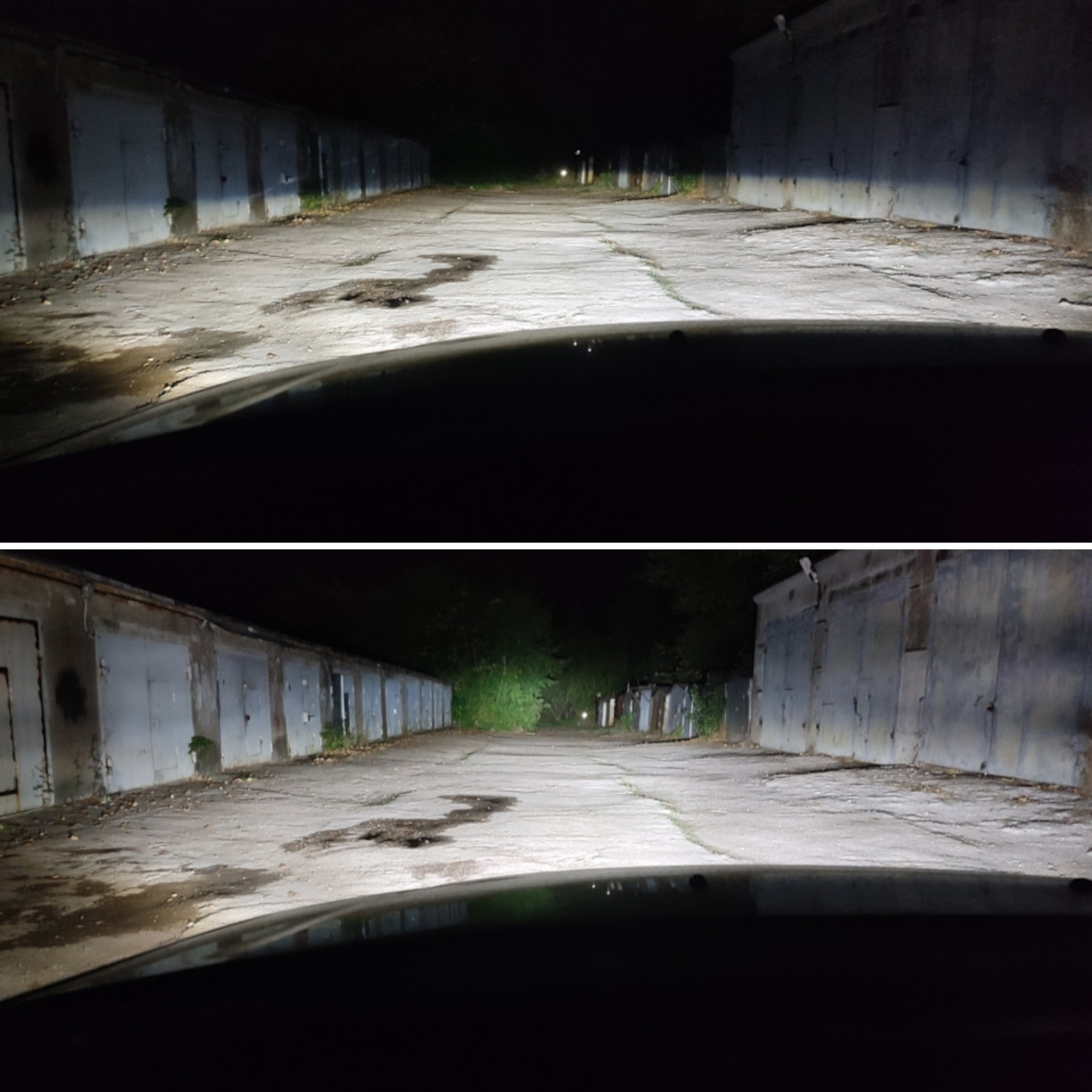Светодиодные лампы ближнего света. — Renault Duster (1G), 2 л, 2013 ...