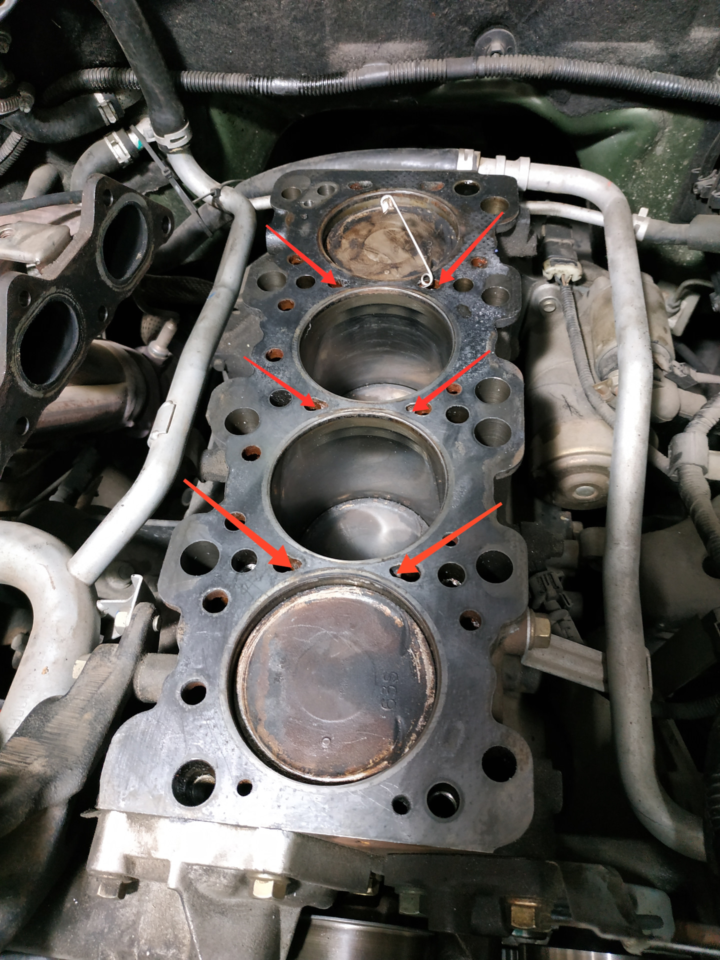 Прокладка ГБЦ. — Great Wall Hover, 2 л, 2012 года | поломка | DRIVE2