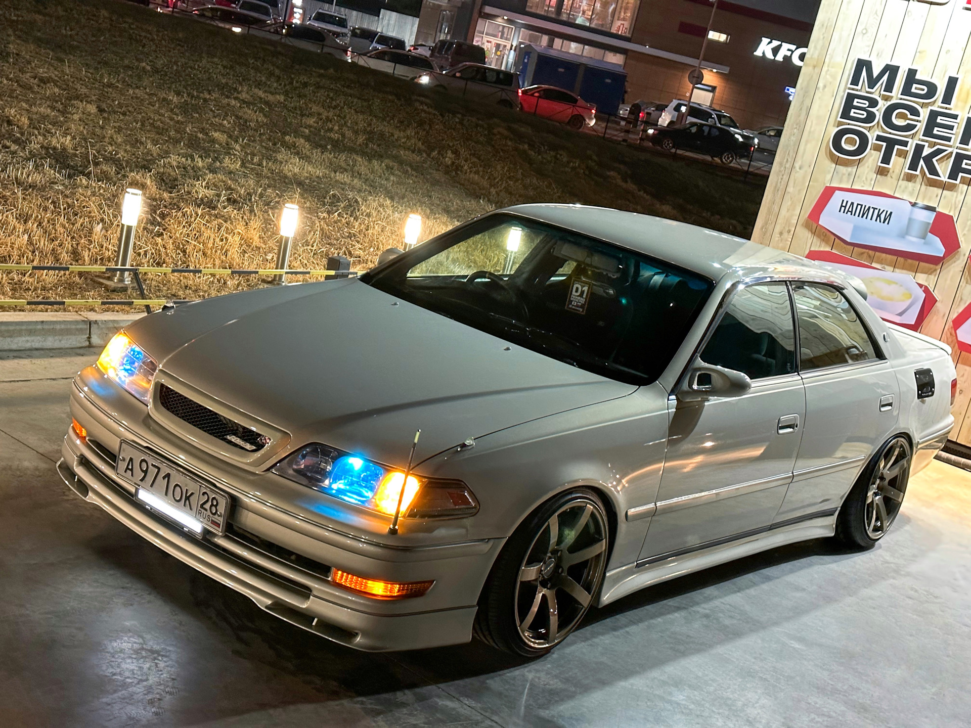 #1 Work Meister S1 на Toyota Mark 2 — Toyota Mark II (100), 2,5 л, 1997 ...