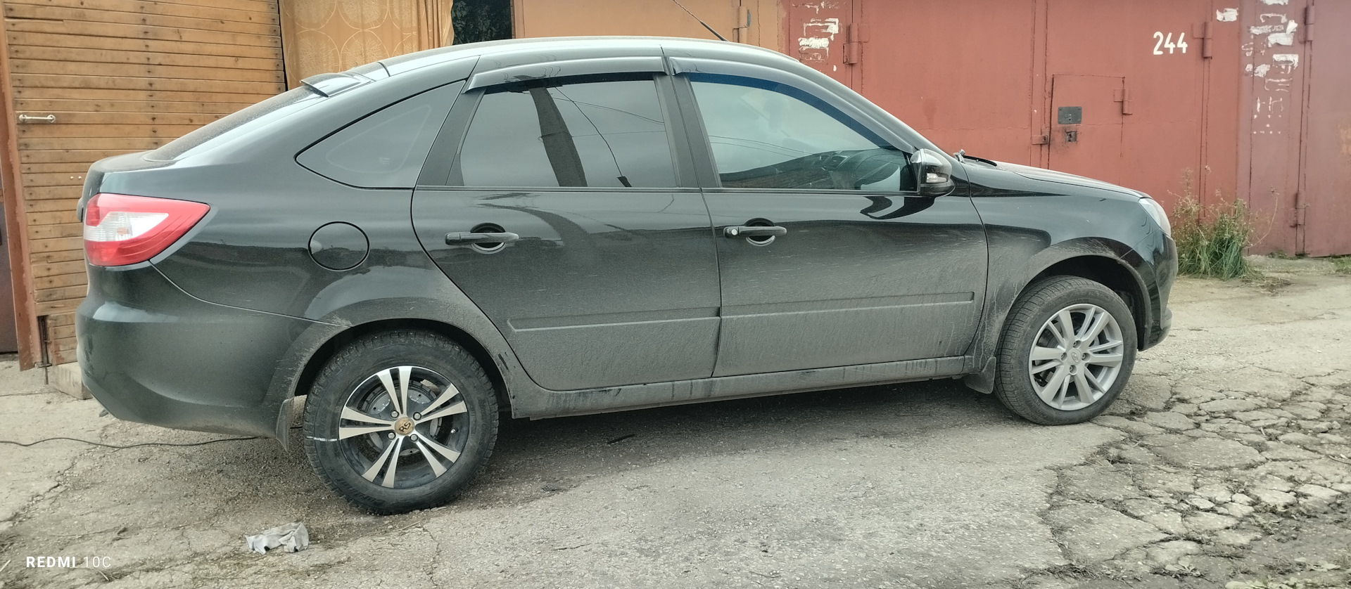 Новые колеса на месте, Нордман 7 185/60 на 15 только ФОТО — Lada Гранта ...