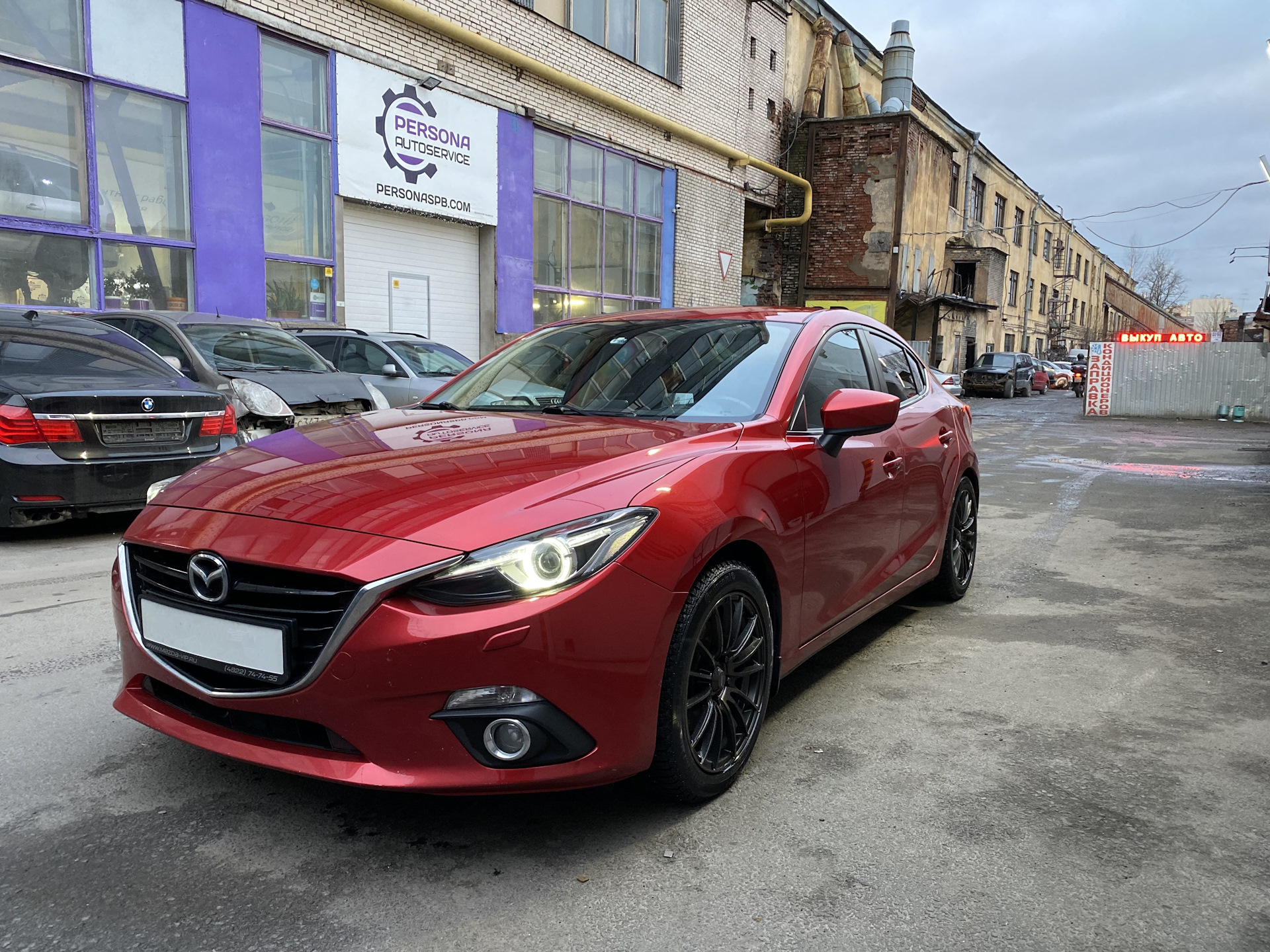 R17 vs R18 — Mazda 3 (3G) BM, 2 л, 2018 года | стайлинг | DRIVE2