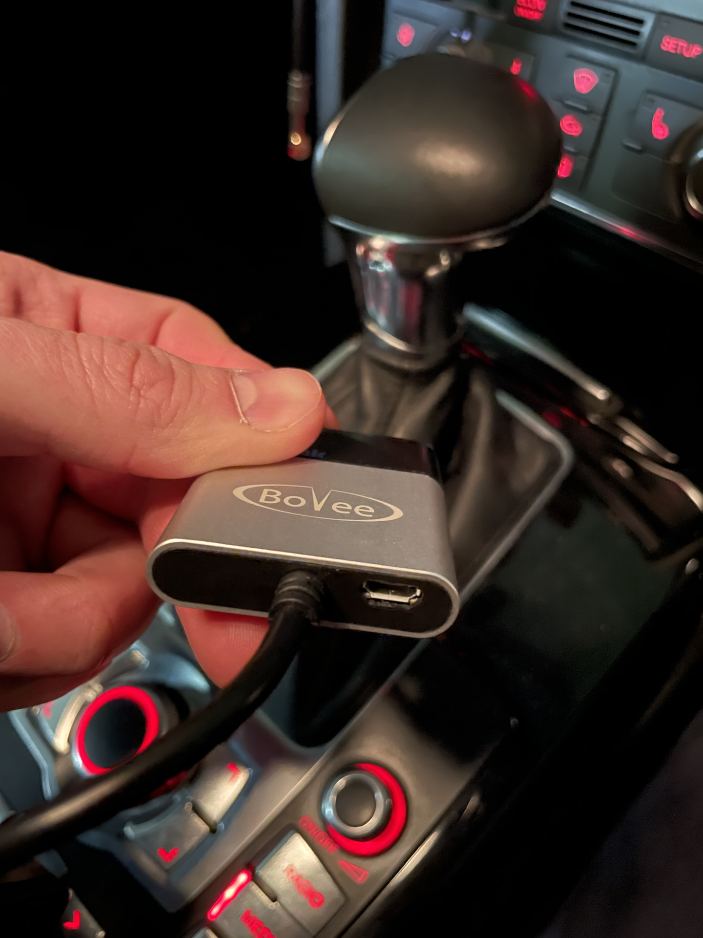 Музыка с AMI MMI 2G по Bluetooth через Tune2Air WMA3000A Bovee Viseeo — Audi A6 (C6), 2,4 л ...