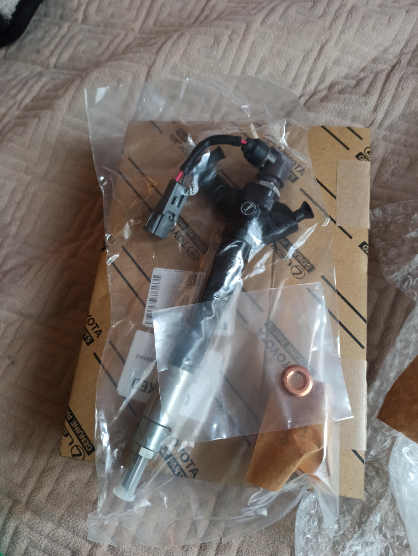 Заглушка егр, замена огнеупорных шайб и форсунки, мойка подкапотного ...