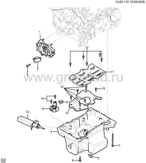 Продолждается капиталка Z32SE 10HM (вкладыши, прокладки) — Opel Antara ...