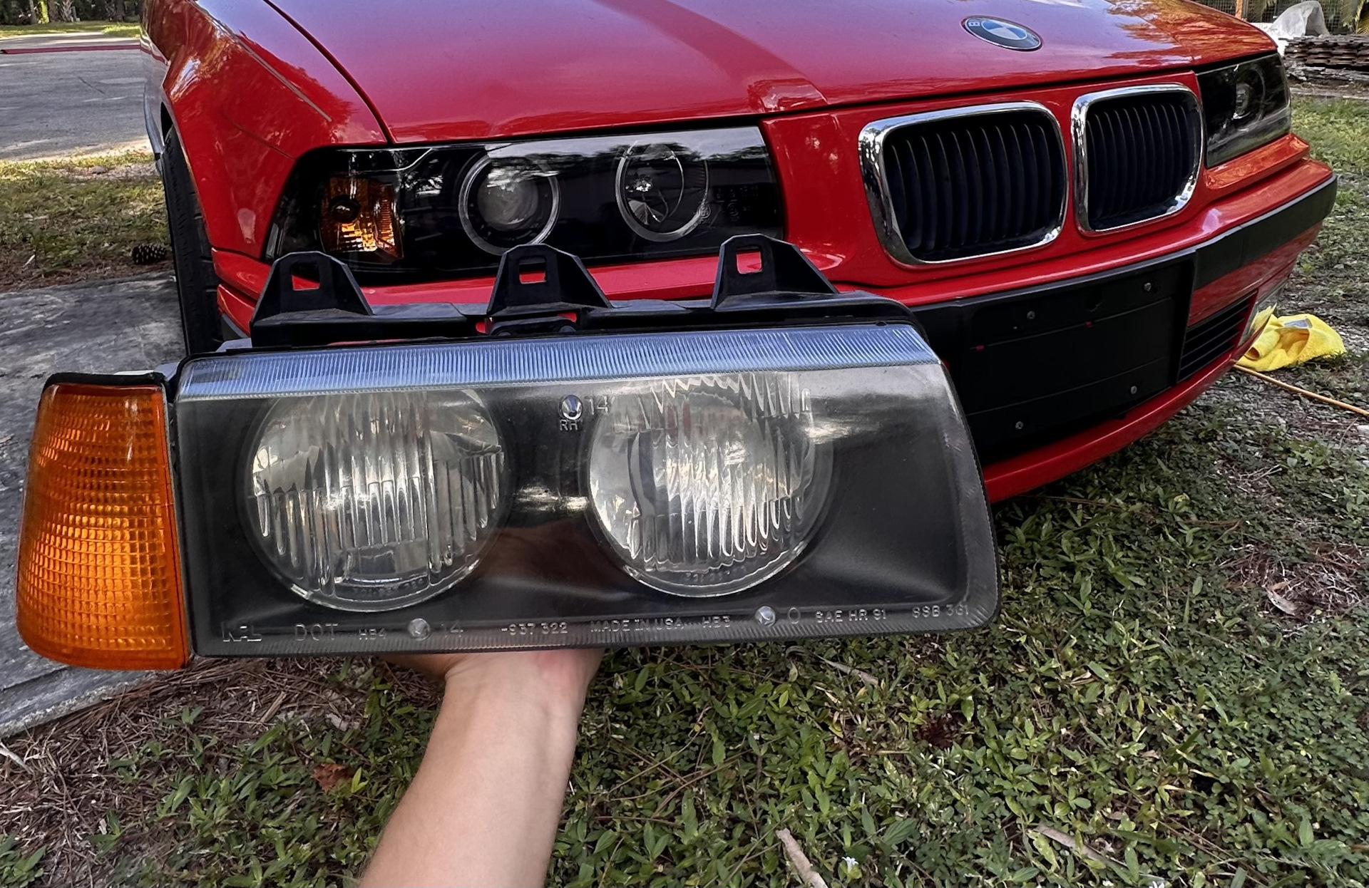 Night ride 🌃 — BMW 3 series Convertible (E36), 2,8 л, 1997 года ...