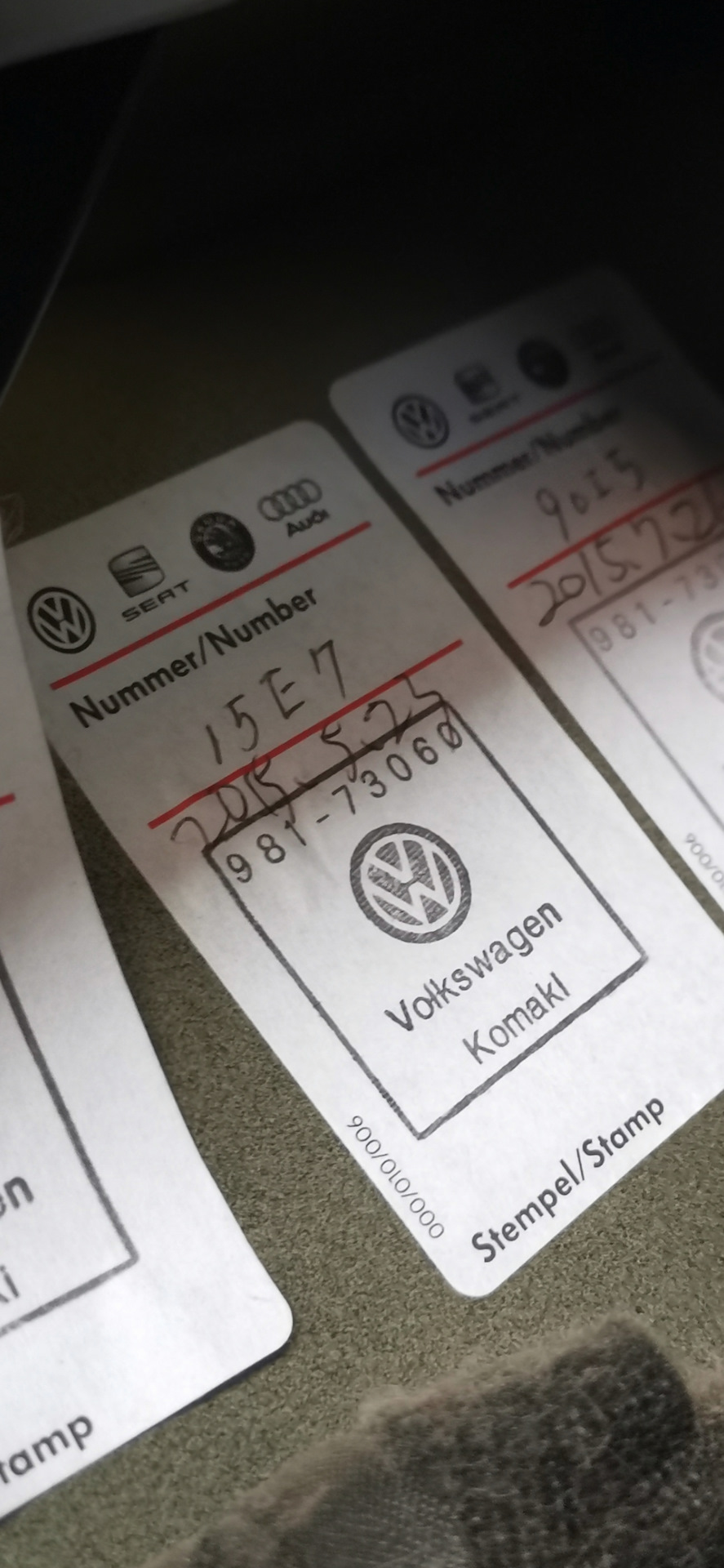 База TPI и сервисных акций. Расшифровка некоторых сервисных акций ...