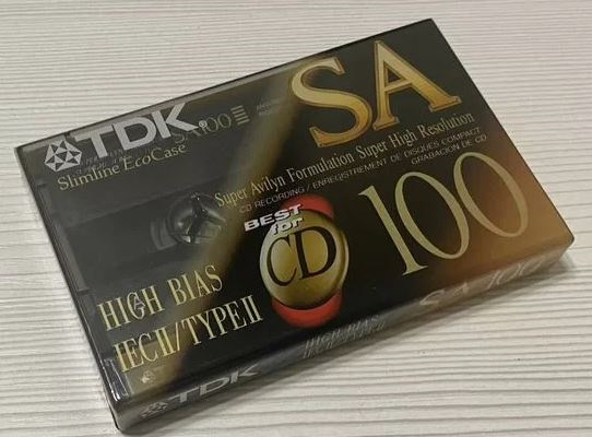 TDK A90 1988 — Сообщество «Клуб Почитателей Кассетных Магнитофонов» на DRIVE2